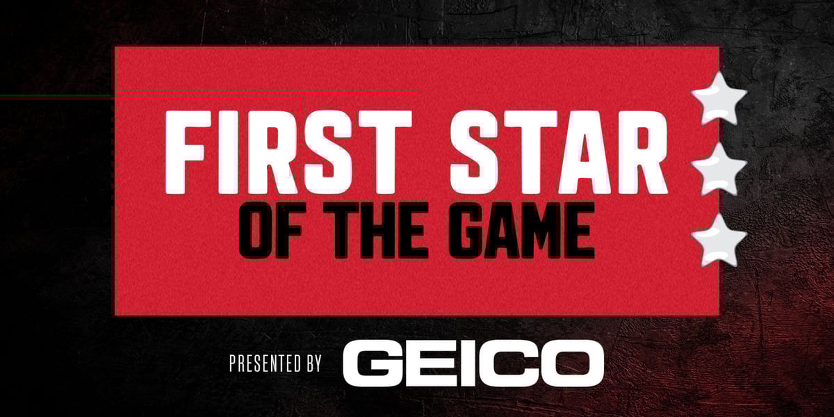 First Star of the Game presented by GEICO × GEICO
