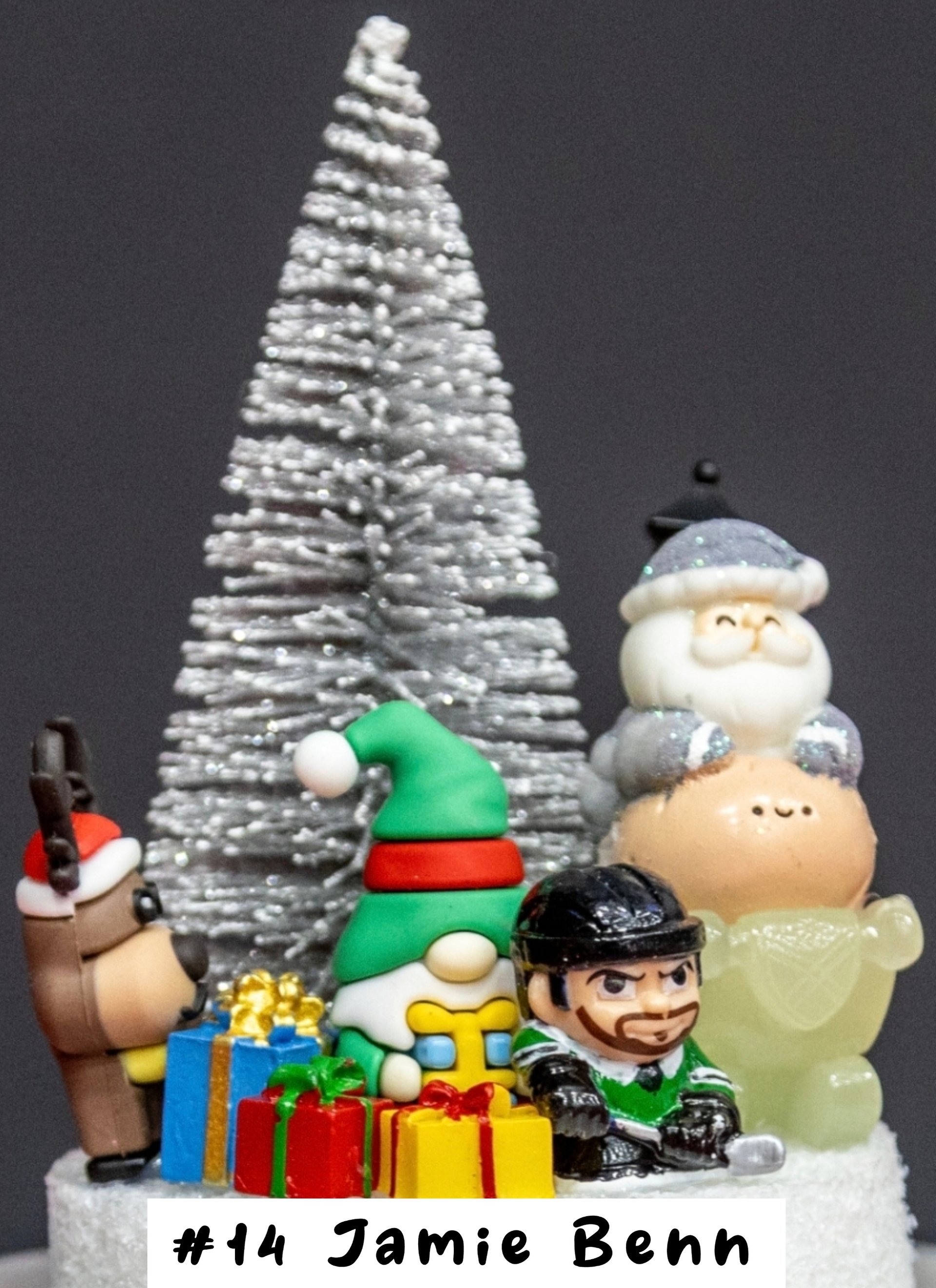 DALLAS STARS HOLIDAY SNOW GLOBES