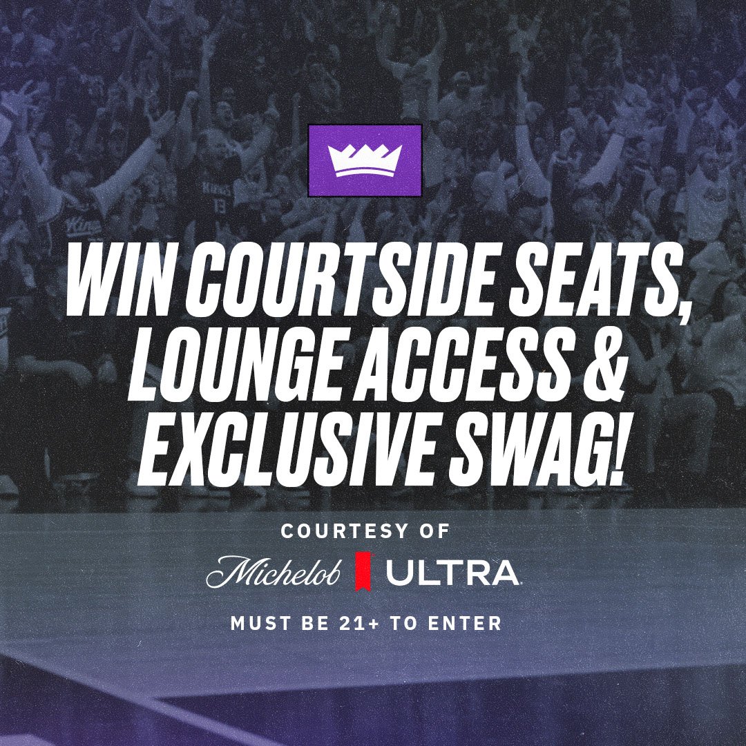 Win Courtside Seats, Lounge Access & Exclusive Swag × Michelob Ultra