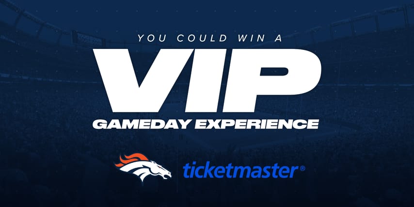 VIP Tailgate Package Sweepstakes × Ticketmaster