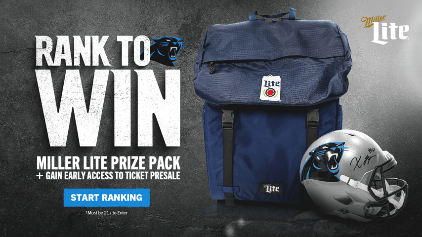 Schedule Setters: Rank to Win, presented by Miller Lite! - Carolina ...