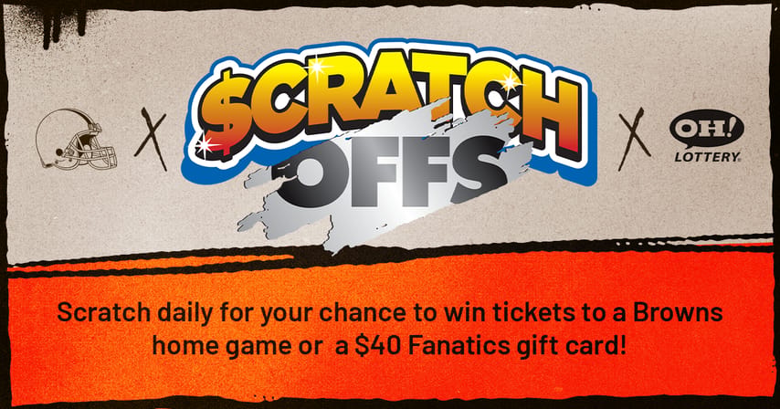 Ohio Lottery Scratch-Off - Cleveland Browns × The Ohio Lottery