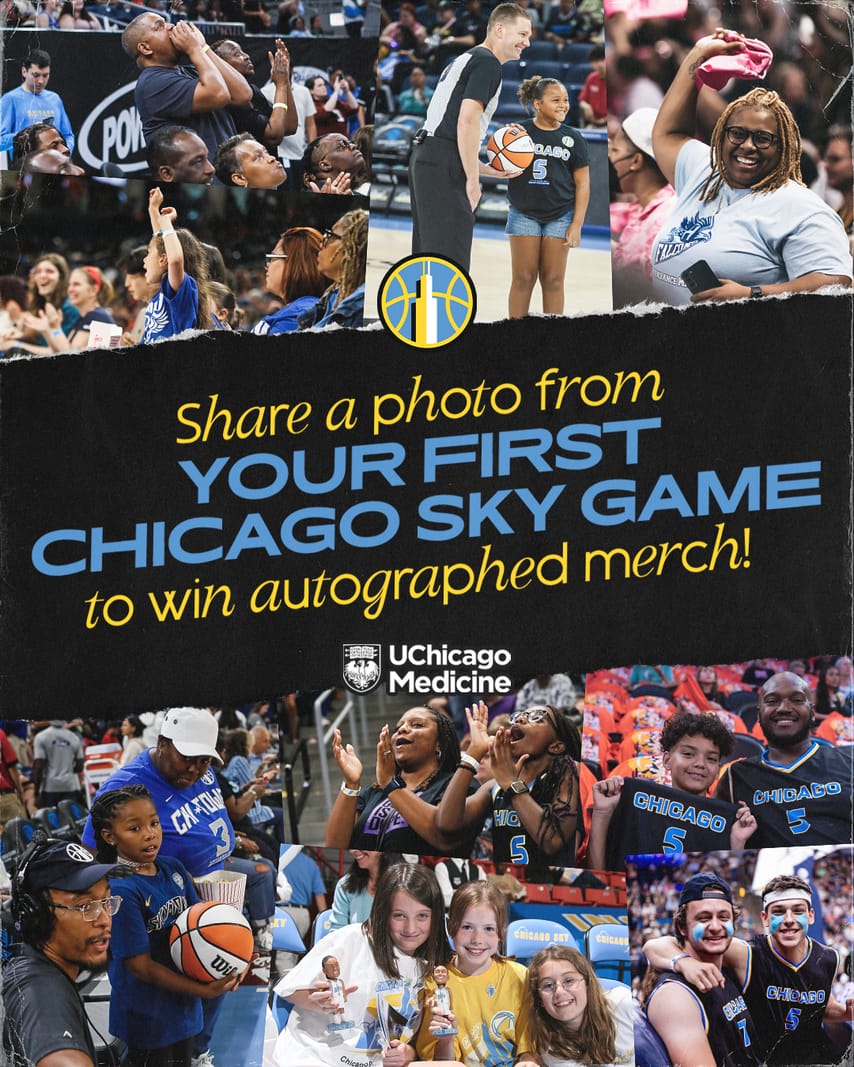 Your First Chicago Sky Game - Chicago Sky × UChicago Medicine