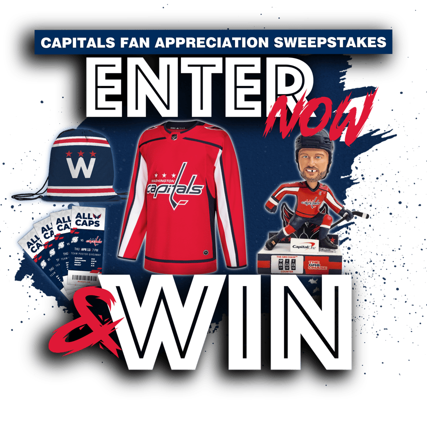 Capitals Fan Appreciation Week Sweepstakes