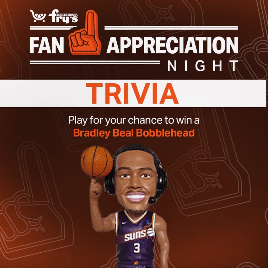 Fan Appreciation Night Trivia - Phoenix Suns